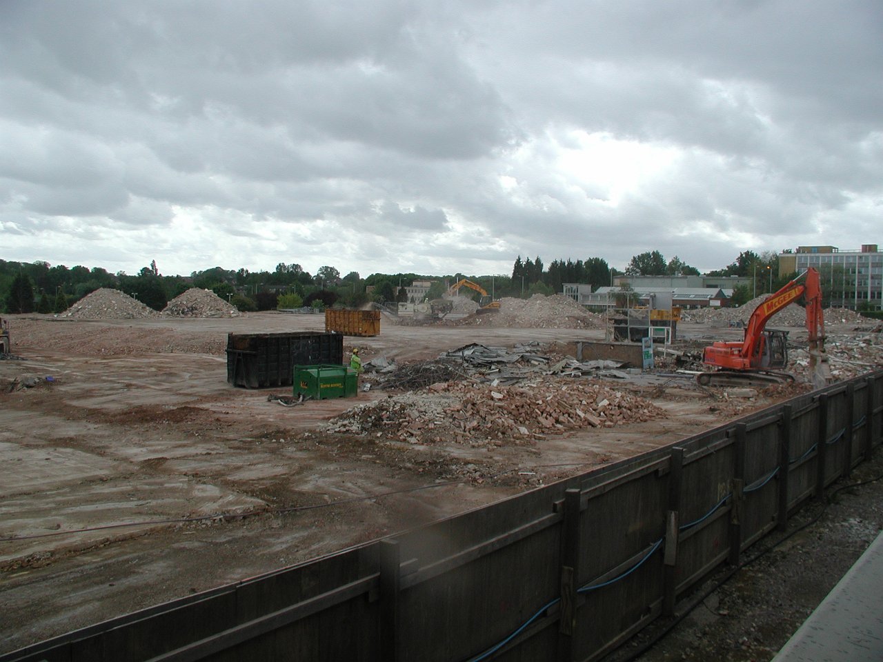 Demolition of Lucas Aerospace No.1 Buidling